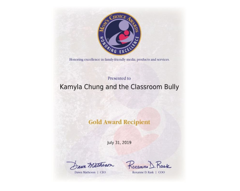 Kamyla Chung and The Classroom Bully by Ellwyn Autumn | Ellwyn Autumn